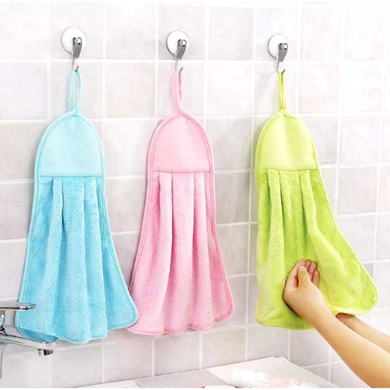 Jual Kain Lap Tangan Handuk Lap Polos Warna Gantung | Shopee Indonesia