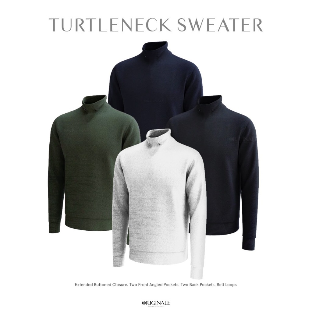 Jual Sweater Kerah Pria - Turtle Neck Pria - Sweater Kerah - Sweater by ...