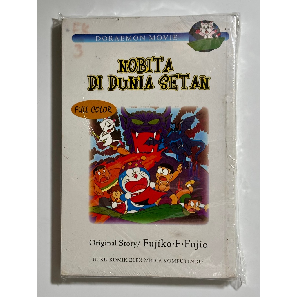 Jual komik doraemon movie nobita di dunia setan full color | Shopee ...