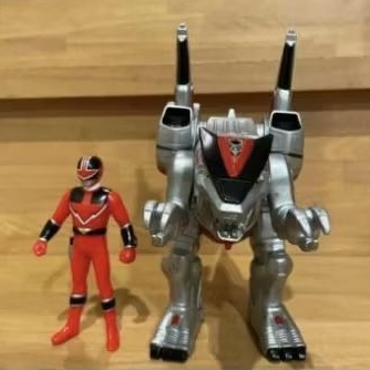 Jual time fire time ranger power rangers time force v-rex robo | Shopee ...