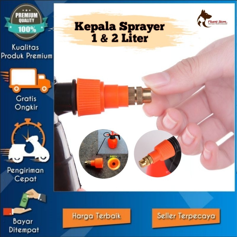 Jual Kepala Sprayer Manual 1 & 2 Liter Harga Satuan Multi Fungsi Segala ...