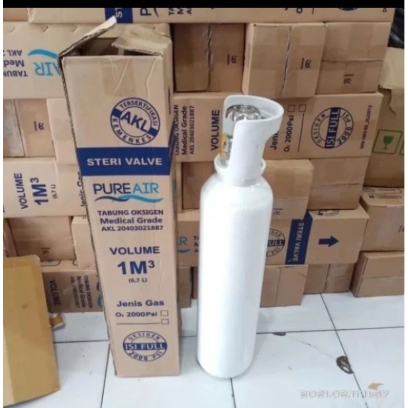 Jual Tabung oksigen 1m3 isi | Shopee Indonesia