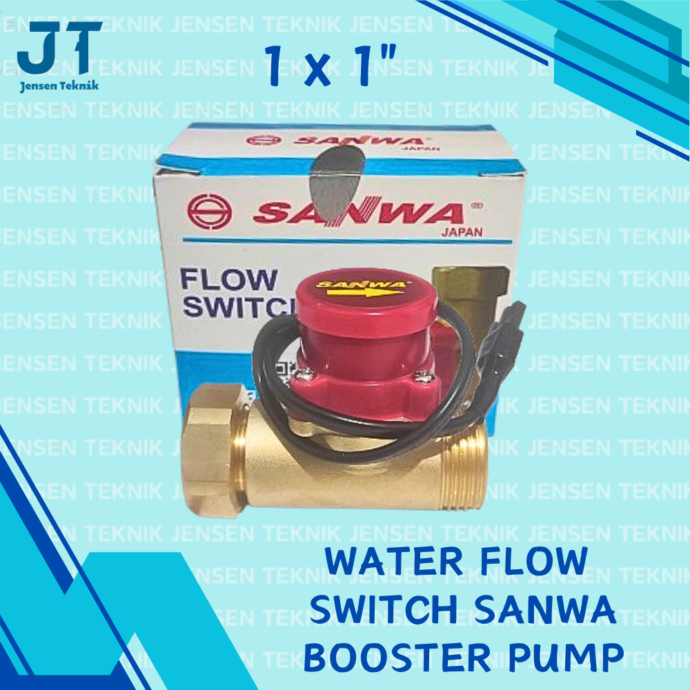 Jual Water Flow Switch Sanwa Booster Pump 1x1" Original | Shopee Indonesia