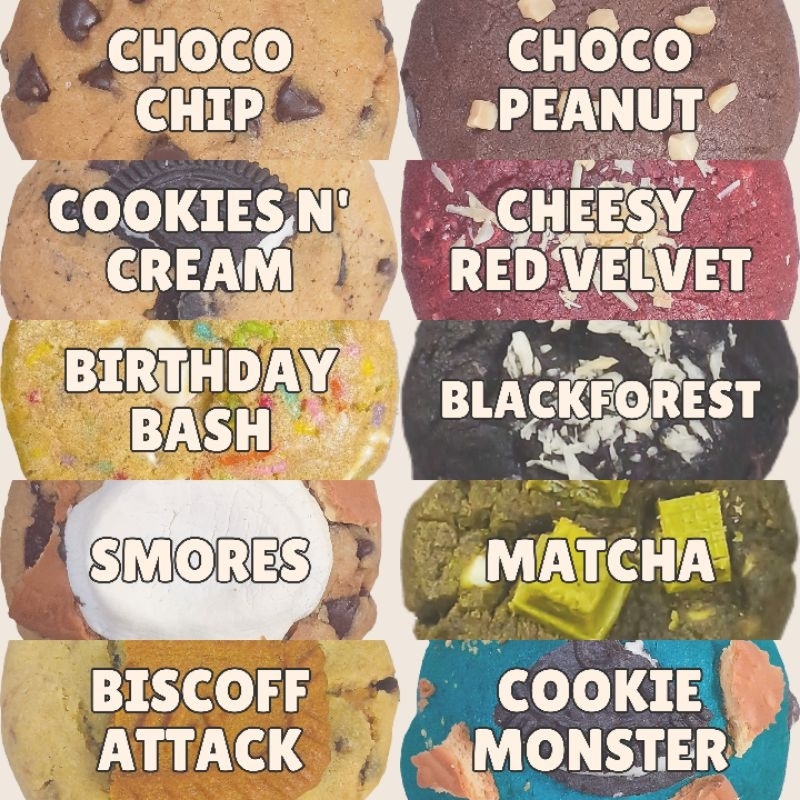 Jual soft baked cookies (min. beli 3 cookies) | Shopee Indonesia