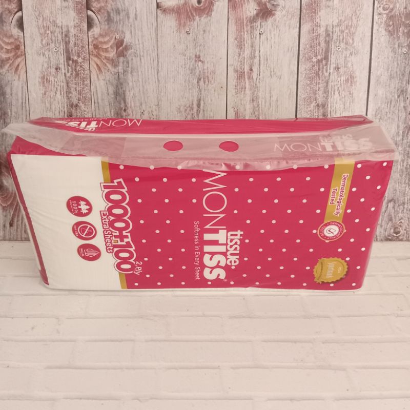 Jual tissue tisu facial muka kiloan montiss titasoft tita soft 1000s ...