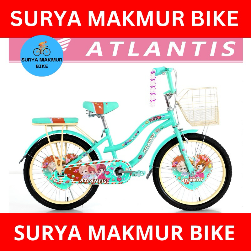 Jual Sepeda mini anak remaja 20 Inch ATLANTIS AURORA New keranj ...