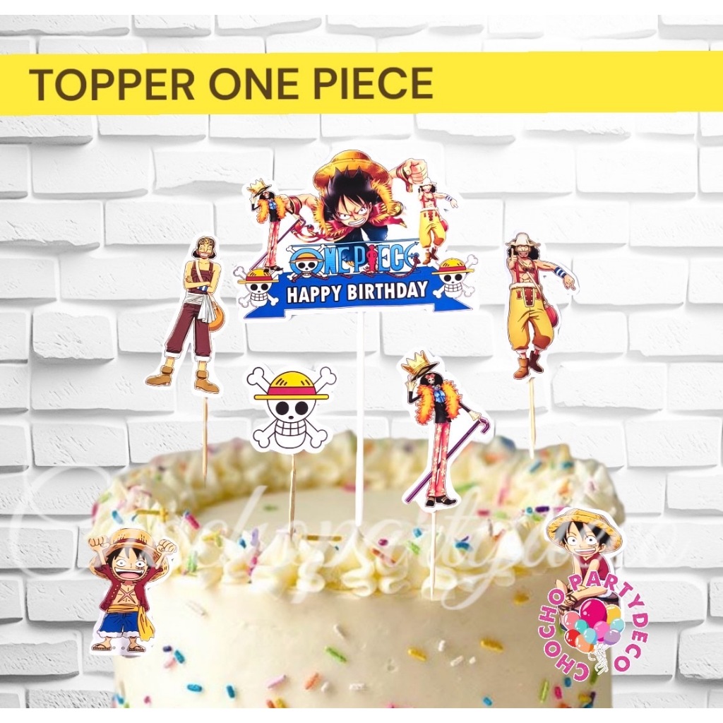 Jual Topper ONE PIECE / Topper Kue ONE PIECE | Shopee Indonesia