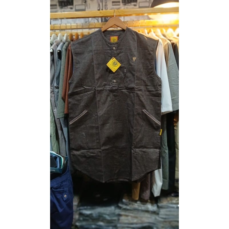 Jual Rompi Sholat By AL AMWA| Rompi Denim Premium Original Size S-M-L ...