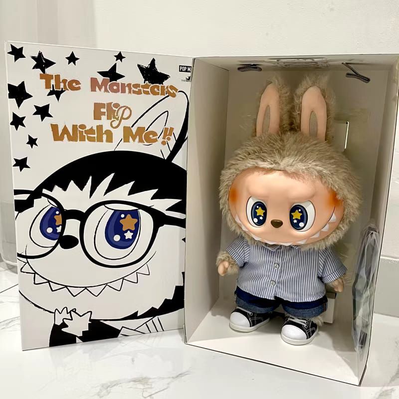 Jual FLIP WITH ME LABUBU POP MART ORIGINAL 100% BONEKA DOLL POPMART ...
