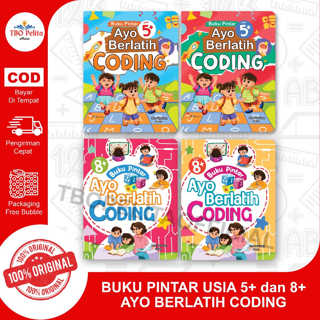Jual Buku Pintar Ayo Berlatih Coding untuk Anak | Shopee Indonesia