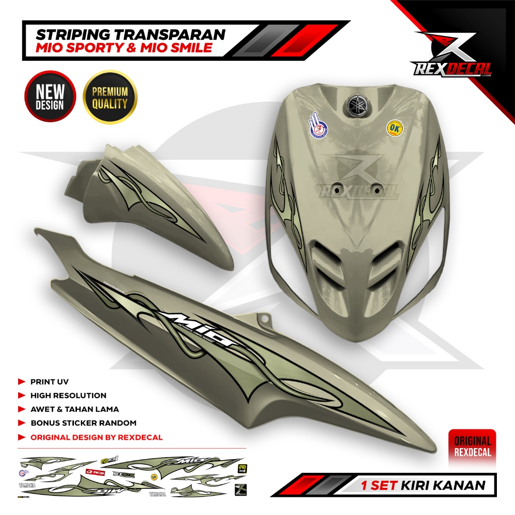 Jual PUT STRIPING TRANSPARAN MIO PREMIUM QUALITY - M10 AST | Shopee ...