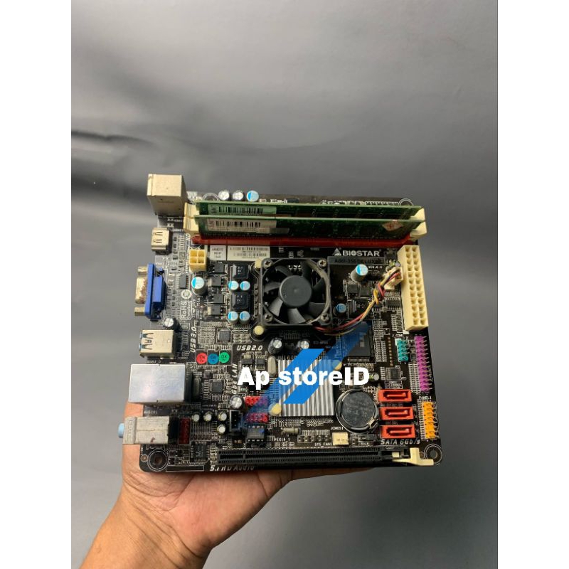 Jual mobo motherboard mini pc / AMD E-350 Processor 1,60 GHz + RAM 4GB ...