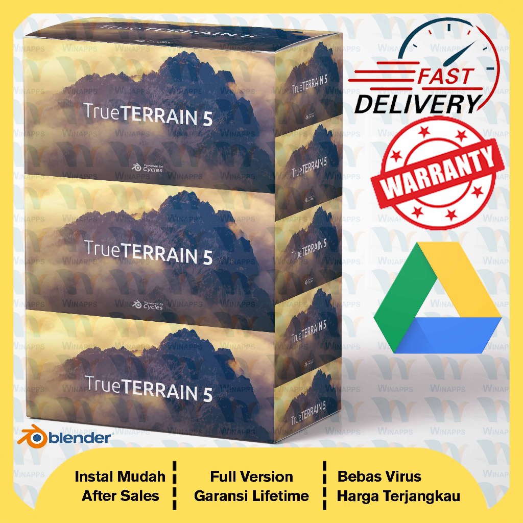 Jual True Terrain 5 for Blender 3D | Shopee Indonesia