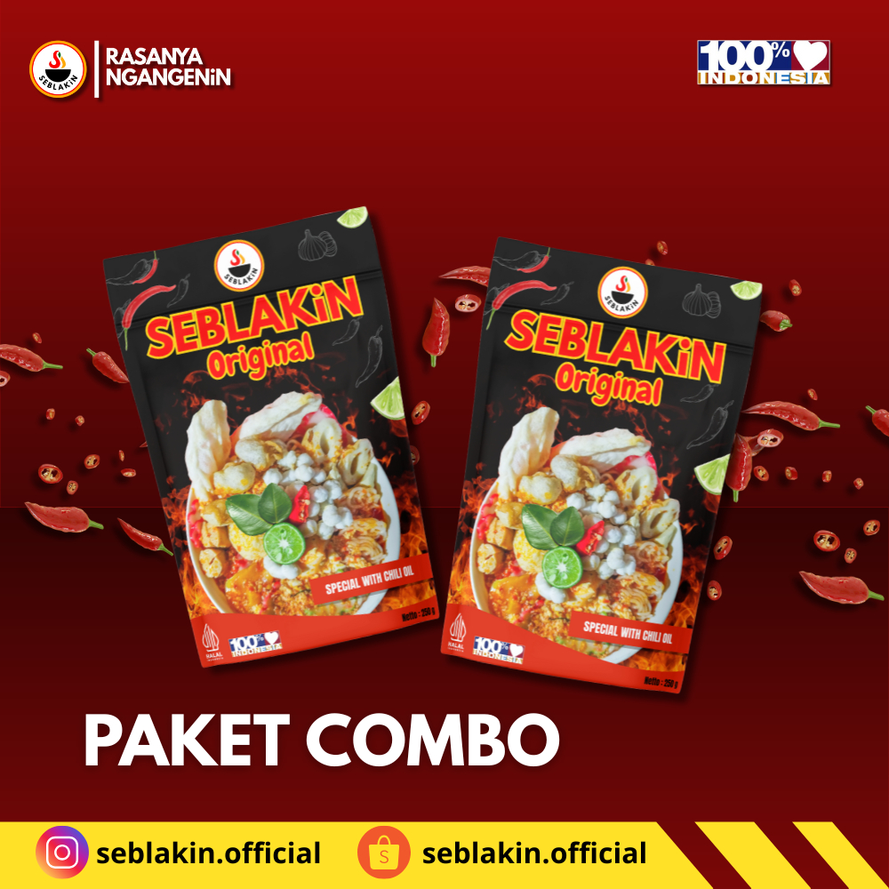 Jual SEBLAK INTSTAN | BY SEBLAKiN | PAKET COMBO | Shopee Indonesia