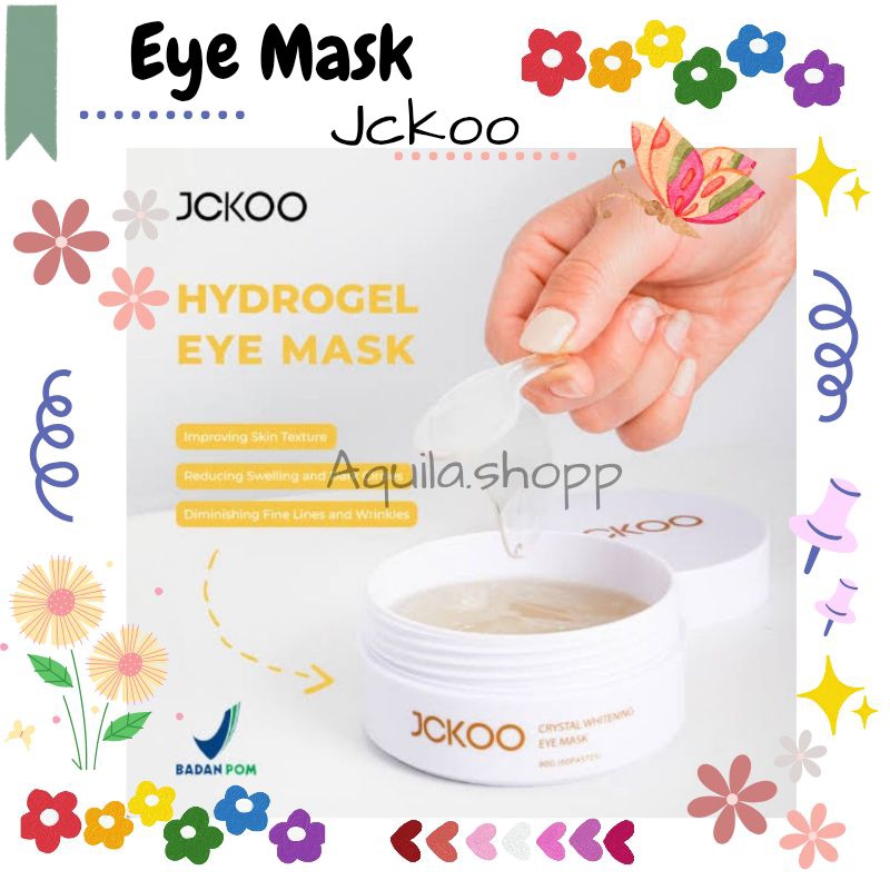 Jual Masker Mata JCKOO Crystal Whitening / Eye Treatment (60 Lembar ...