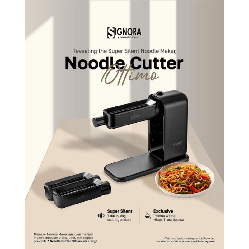 Jual Signora Noodle Cutter Ottimo/Noodle motor/Noodle maker/Penggiling ...