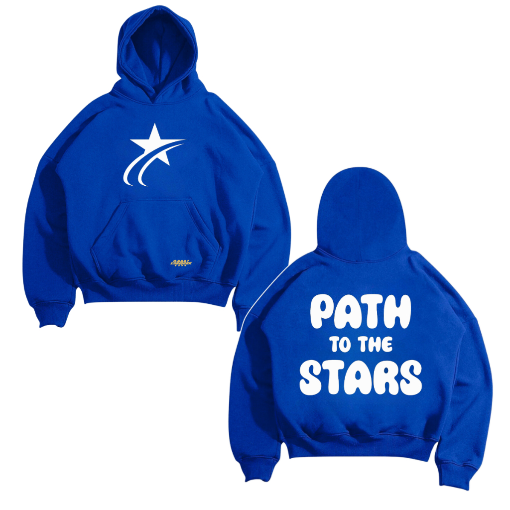 Jual HOODIE BIRU PATH TO THE STAR KECE | Shopee Indonesia