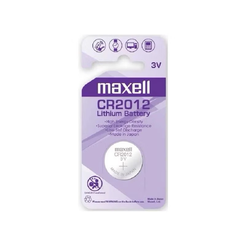 Jual BATERAI BATRE CR 2012 CR 2012 MAXELL ORIGINAL Battery 3V Termurah ...