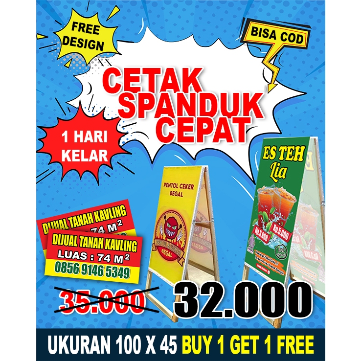 Jual cetak spanduk murah / cetak banner murah / banner warung / spanduk ...