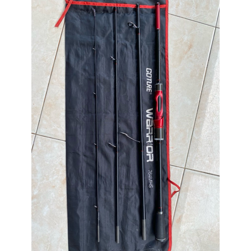 Jual Joran GOTURE WARRIOR TRAVELROD 764 Spinning (Second) | Shopee ...