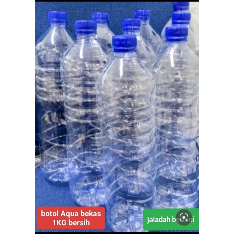 Jual botol aqua bekas bersih1kg | Shopee Indonesia