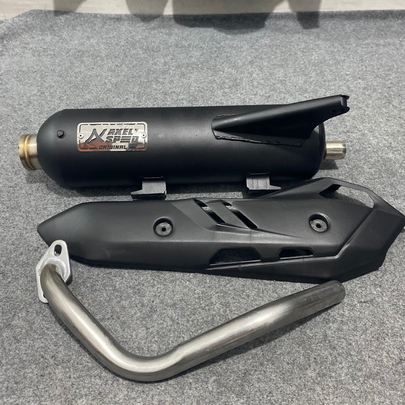 Jual KNALPOT STANDAR RACING AXEL SPEED TIPE A1 DAN TAMENG AIRBLADE ...