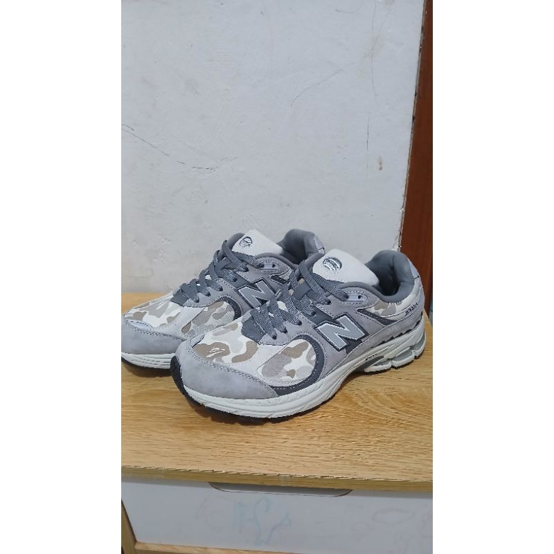 Jual NEW BALANCE 2002R X BAPE | Shopee Indonesia