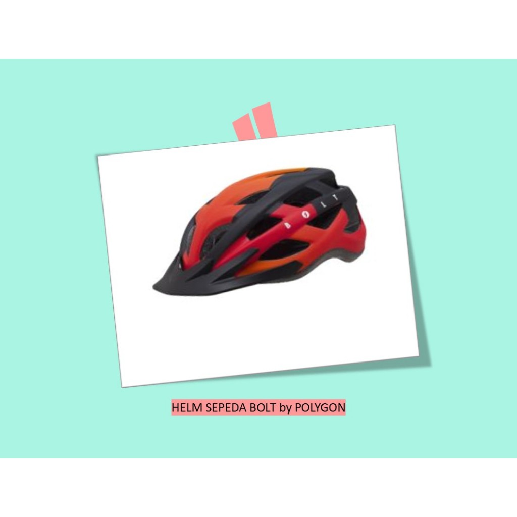 Jual Helm Sepeda Bolt by Polygon | Shopee Indonesia