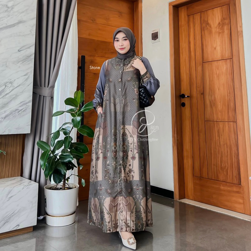 Jual DYN Clothingline Arunika Dress Part 1 & 2 | Dress Cantik Premium ...