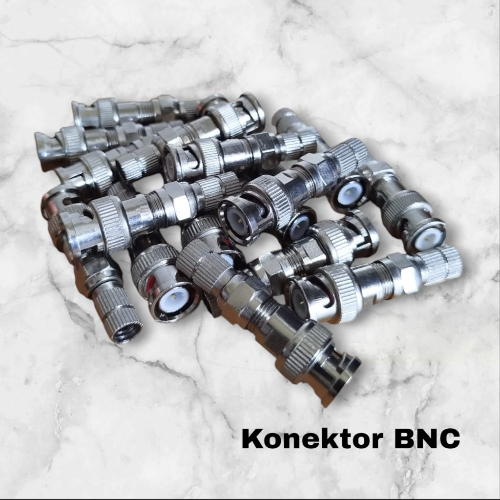Jual Konektor Jack BNC drat CCTV | Shopee Indonesia