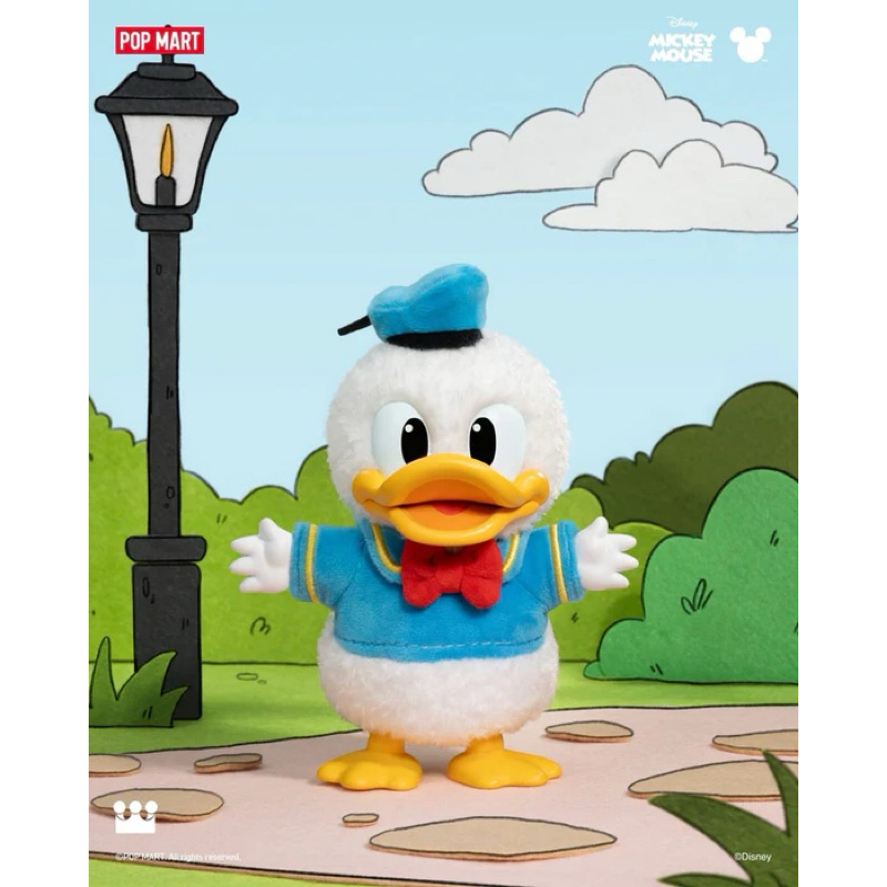 Jual (DONALD DUCK) POP MART Mickey Family Cute Together Keychain Series ...
