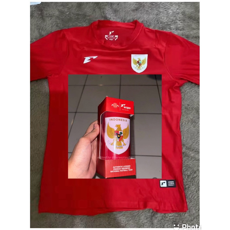 Jual Jersey Tim Nasional Indonesia official erspo all size | Shopee ...