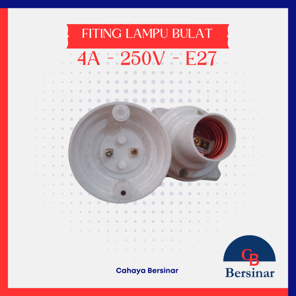 Jual Fitting Lampu Tempel Bulat – Praktis, Kuat, dan Mudah Dipasang ...