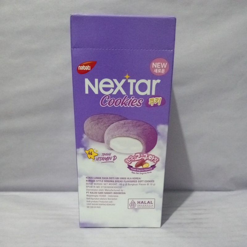 Jual Nextar Cookies Korean Goguma Nabati 90g | Shopee Indonesia
