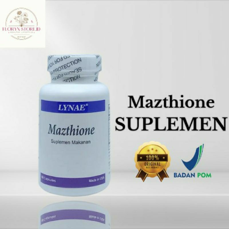 Jual MAZTHIONE Glutathione Lynae Whitening Suplement dan Antioksidan BPOM | Shopee Indonesia
