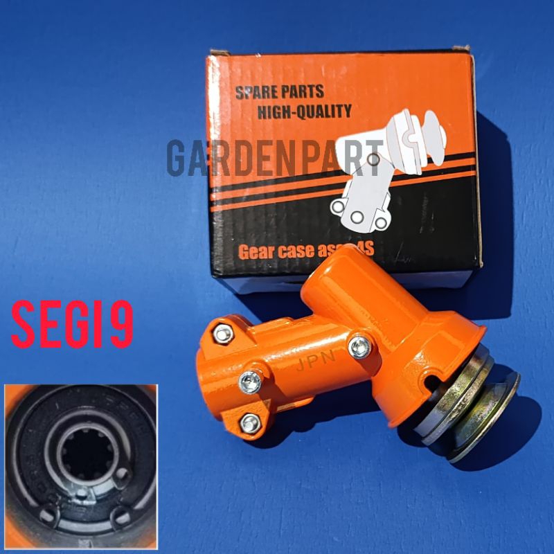 Jual Kepala Pisau Segi 9 Mesin Potong Rumput orange /328 Gear Case Segi ...