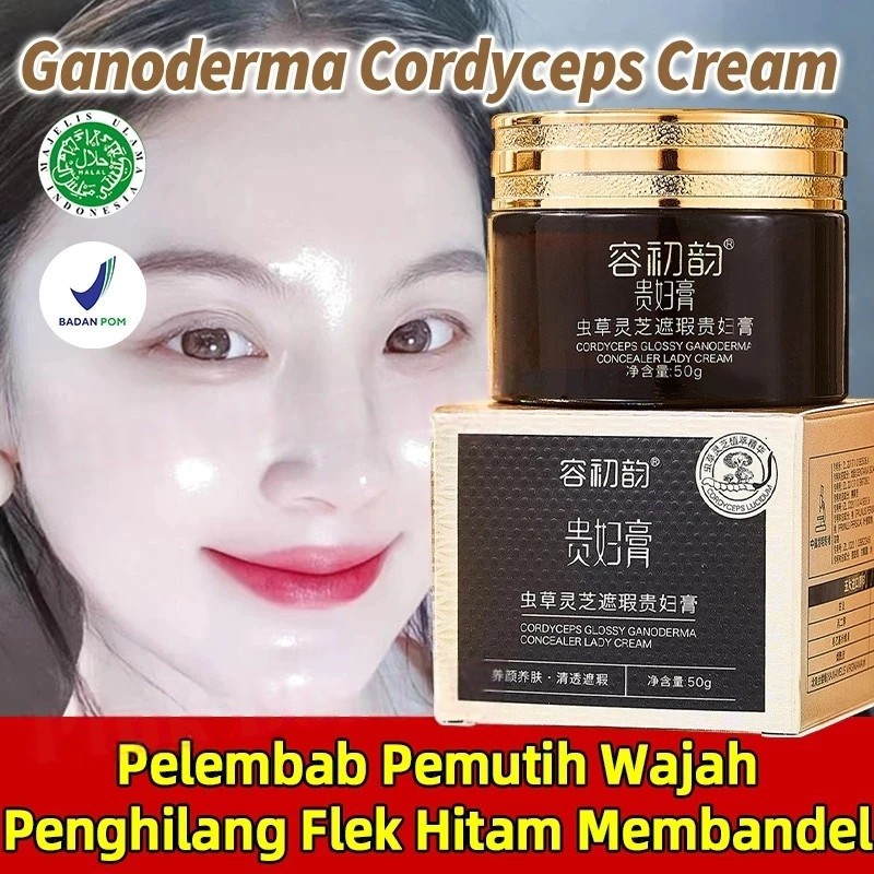 Jual Ganoderma Cordyceps Lightening Day and Night Cream 50g ASLI ORI ...