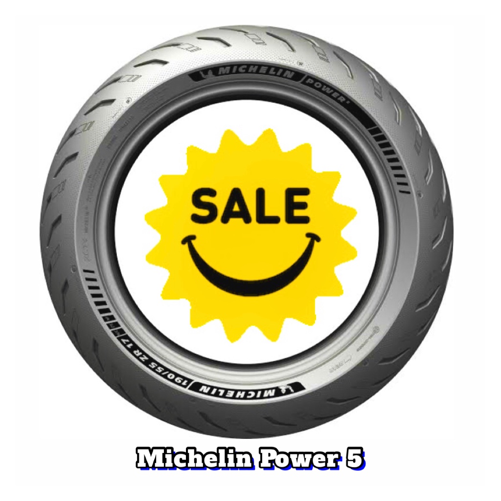 Jual SPESIAL PROMO Ban Michelin Power 5 190/55-17 ( Belakang / Rear ...