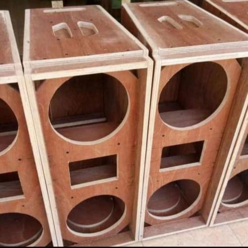 Jual BOX SPEAKER 6 INCHI DAN 12 INCHI ARRAY DOUBLE TWEETER - 12 inchi ...
