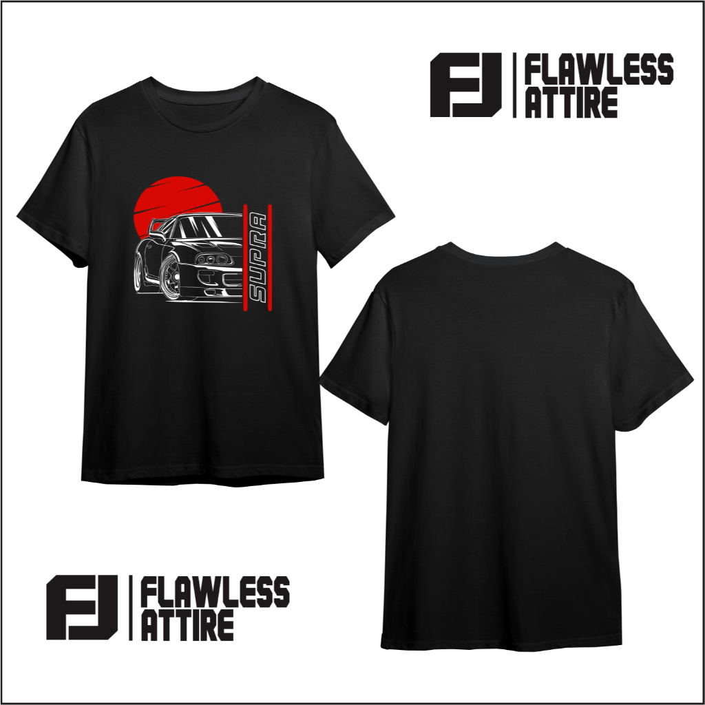 Jual TShirt Kaos Toyota Supra MK4 Series Otomotif Kaos Sablon Pria ...