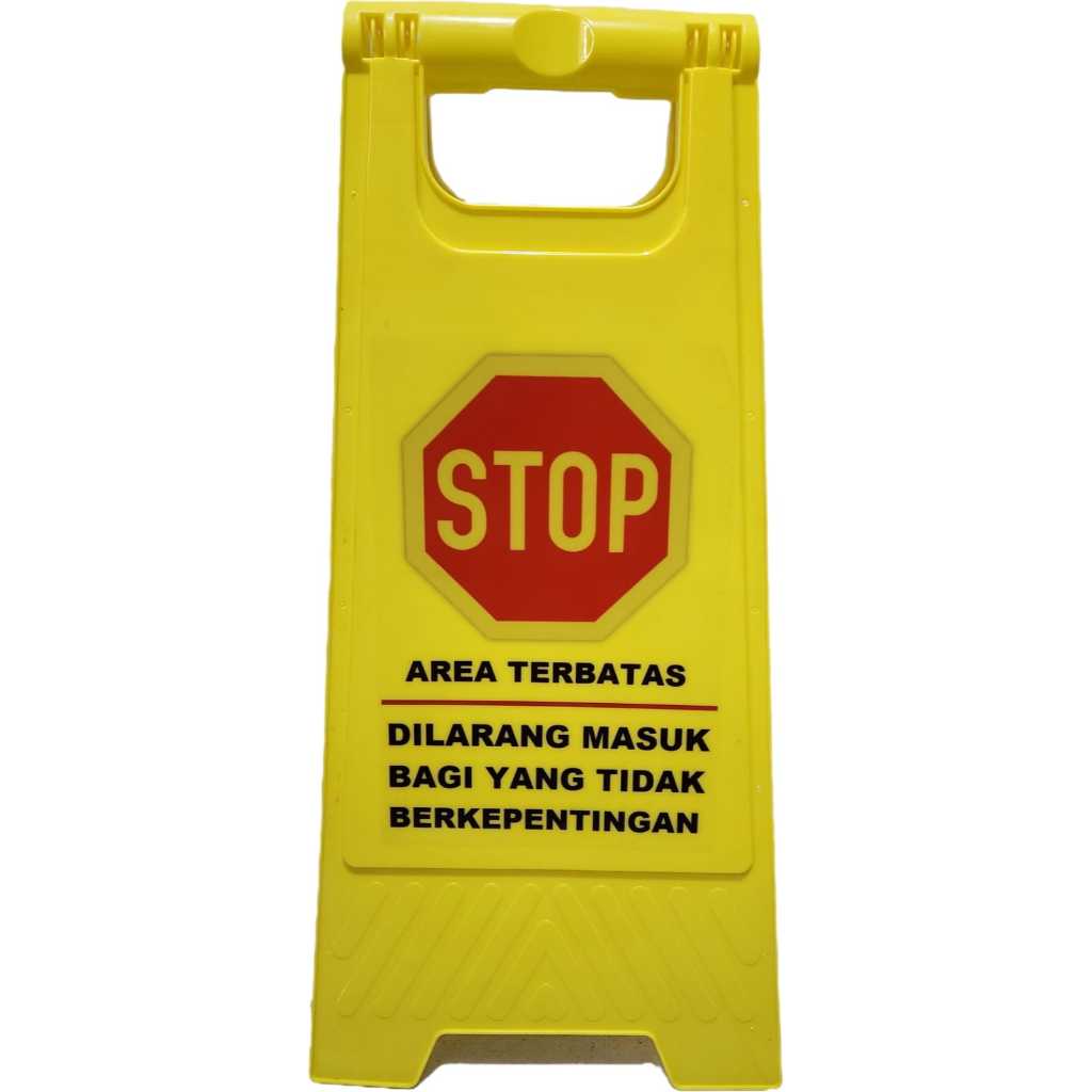 Jual Plang rambu peringatan STOP area terbatas Yang tidak ...