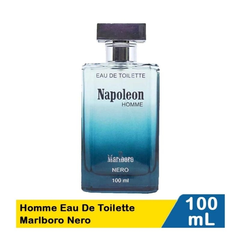 Jual PARFUM NAPOLEON HOMME EAU DE TOILETTE MARLBORO NERO 100ML | Shopee ...