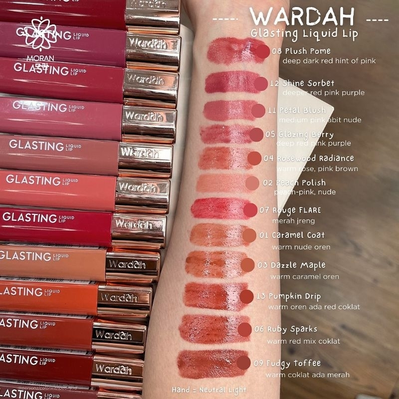 Jual Wardah Glasting Liquid Lip | Shopee Indonesia