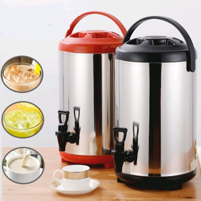 Jual Termos Air Milk Tea Bucket 6,8,12Liter Tahan Panas Dingin ...
