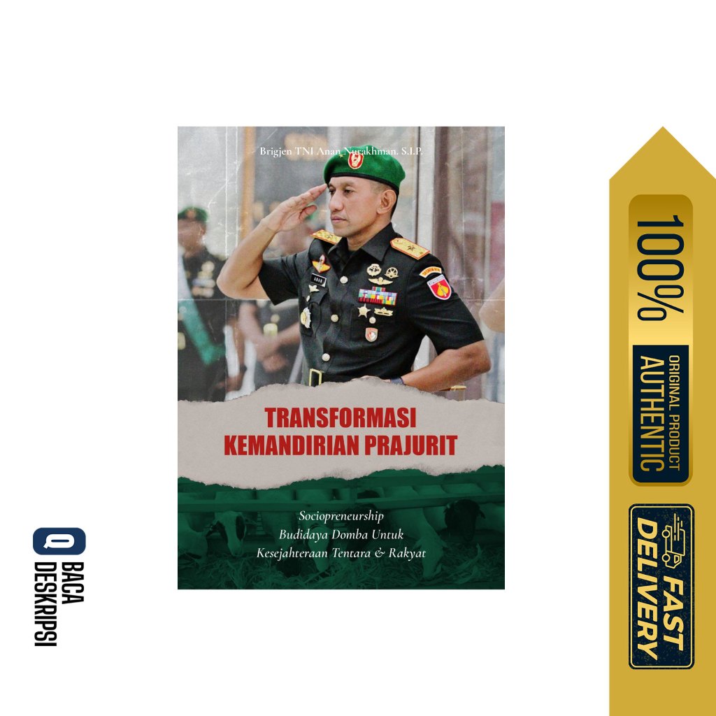 Jual Transformasi Kemandirian Prajurit Sociopreneurship Budidaya Domba ...
