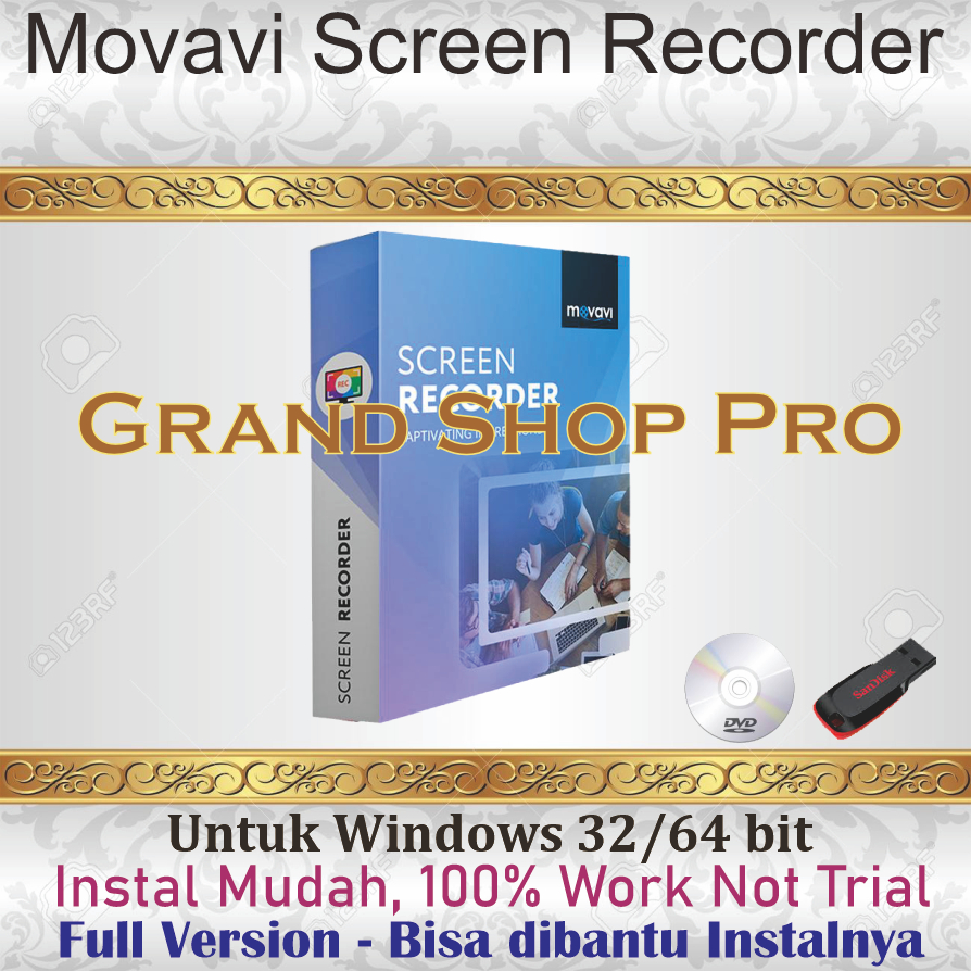 Jual Movavi Screen Recorder 24.5.0 (Full Version, Not Trial) | Shopee ...