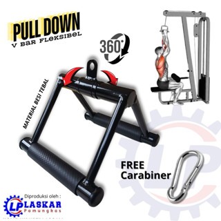 Jual V Bar Pull Down Grip Handle for Rowing and Pulldown Exercises ...