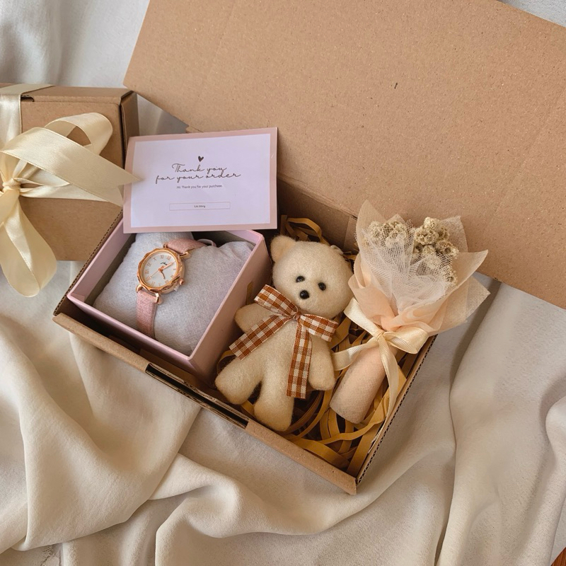 Jual HAMPERS/GIFT/KADO/GIFTJAM/BONEKA/HAMPERSBOX/GIFTBOX | Shopee Indonesia