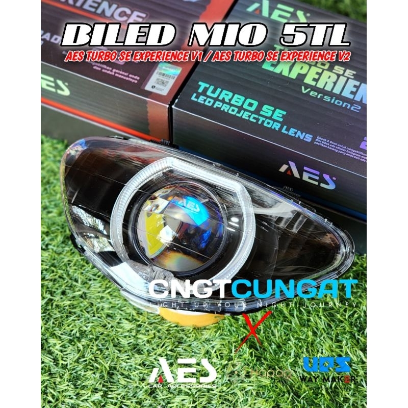 Jual Lampu Reflektor Biled Mio Sporty 5TL AES Turbo SE Experience V1 V2 ...