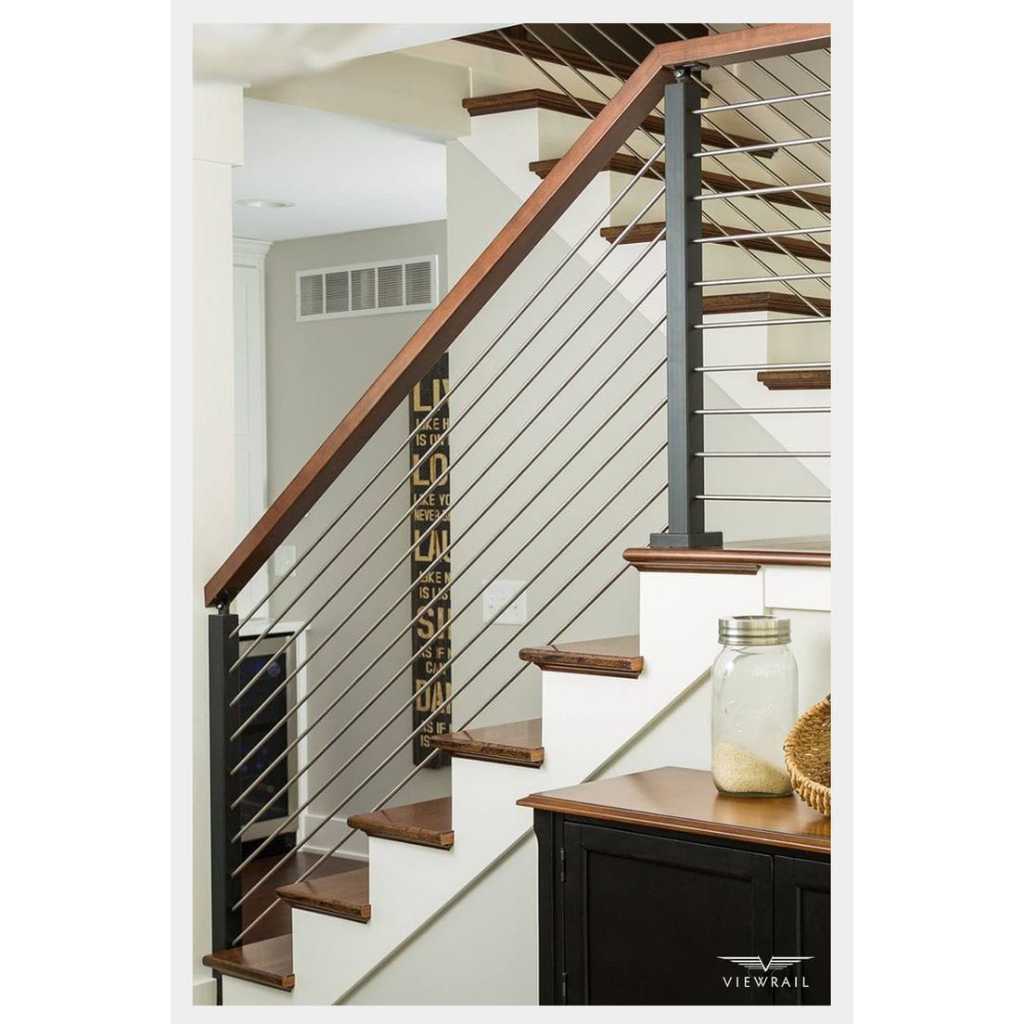 Jual Railing tangga minimalis besi bulat | Shopee Indonesia